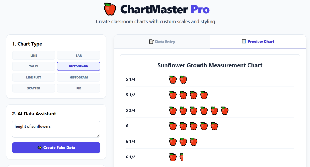 📊 ChartMaster Pro — Custom Classroom Chart Creator for Teachers ...